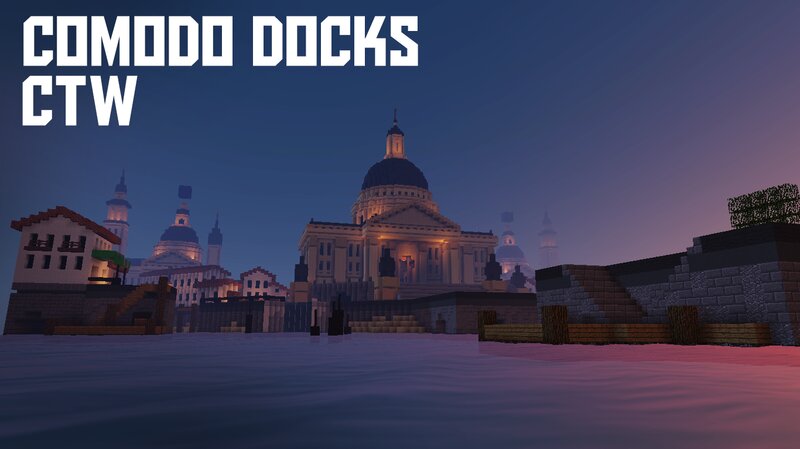 (1.8.9)(Capture The Wool, CTW) Comodo Docks Minecraft Map