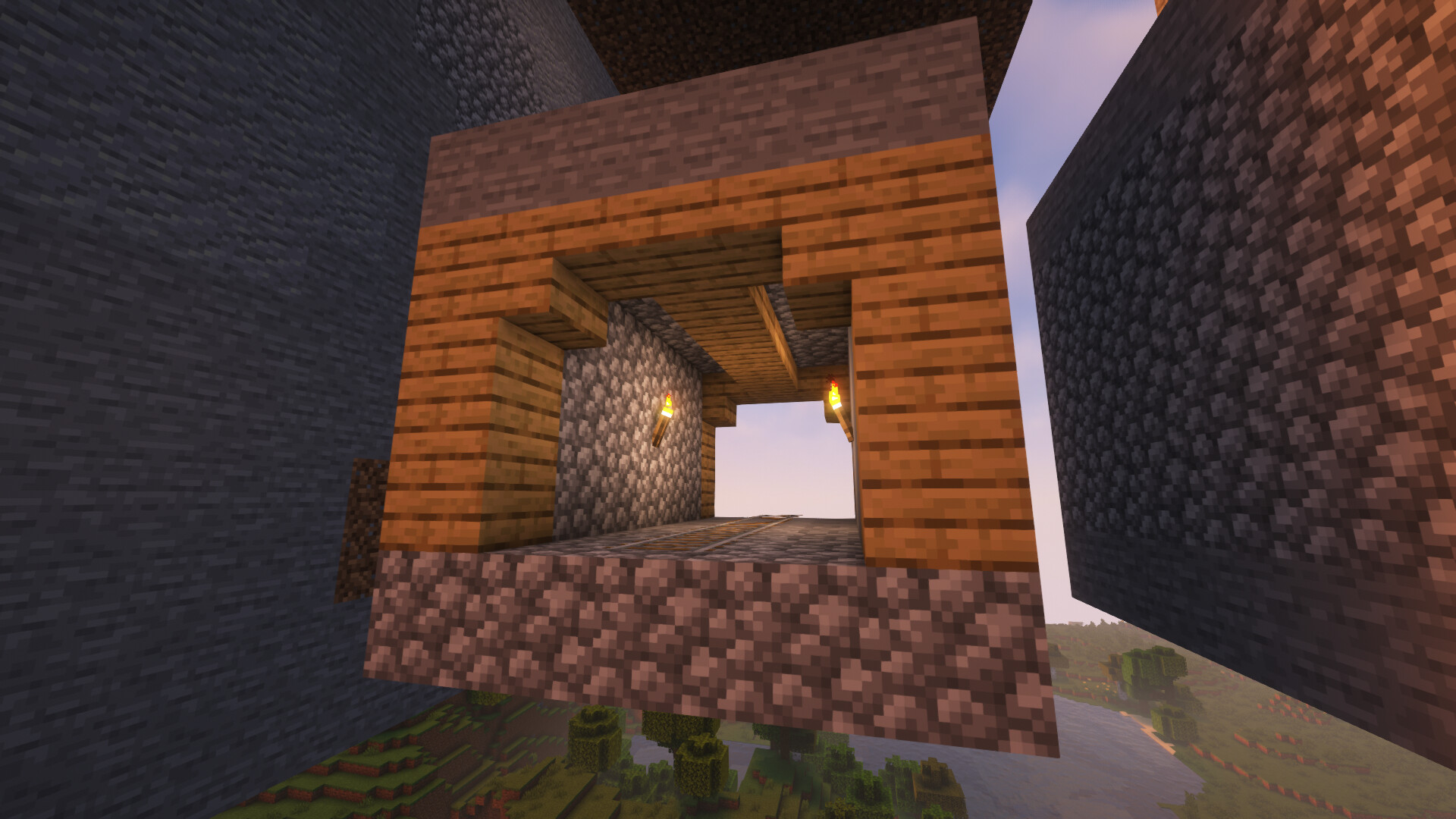 Rooms for the construction of mines. (part 1) Minecraft Map