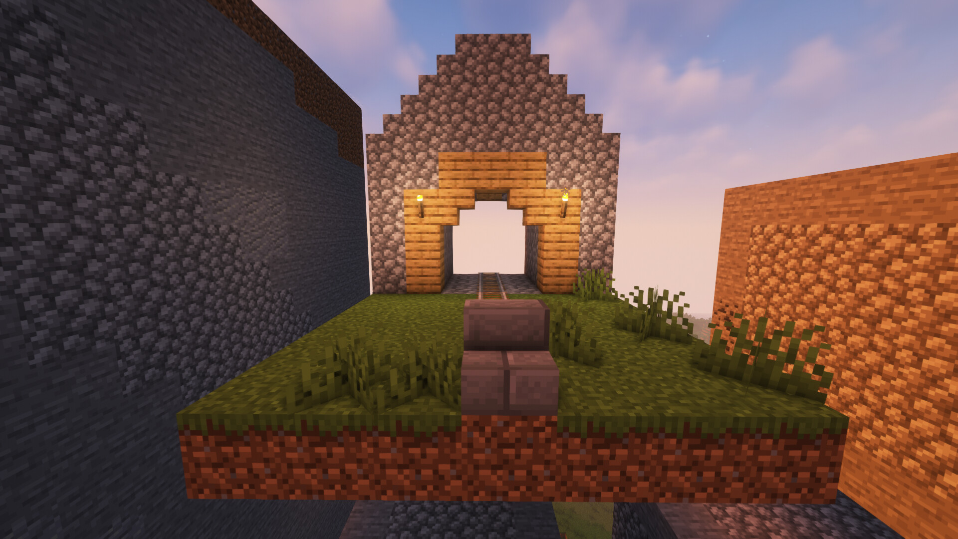 Rooms for the construction of mines. (part 1) Minecraft Map