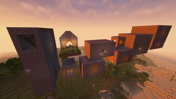 Underground Structure Minecraft Maps with Downloadable Schematic