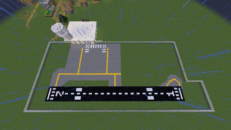 Small Village Airport Minecraft Map