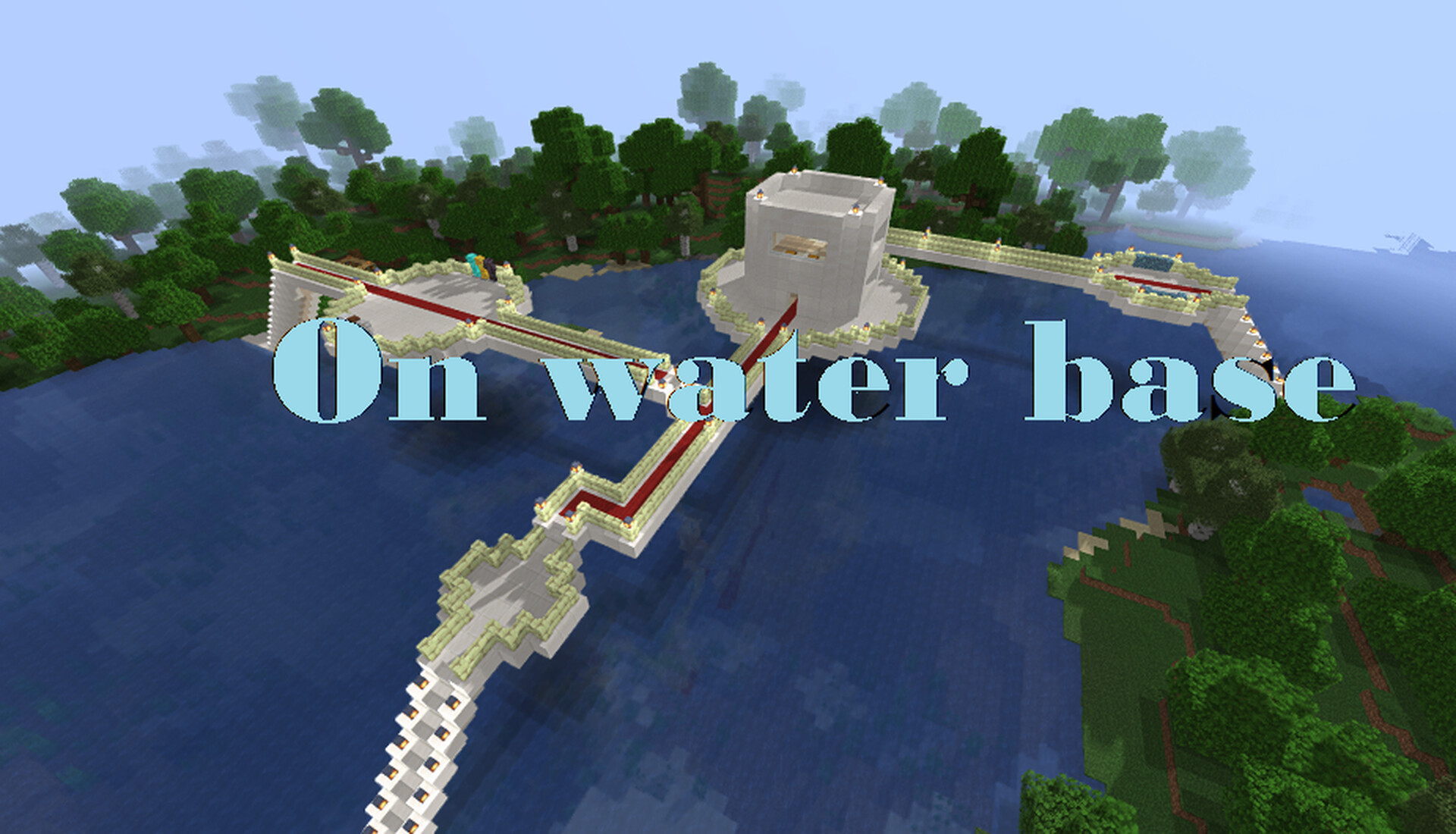 On water base Minecraft Map