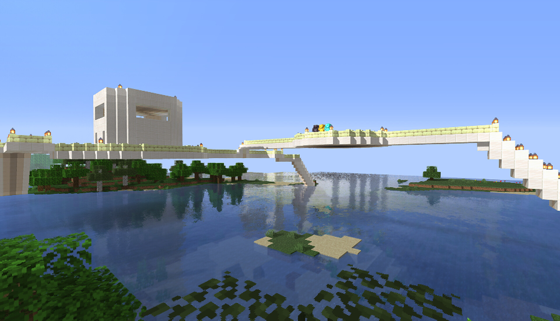 On water base Minecraft Map