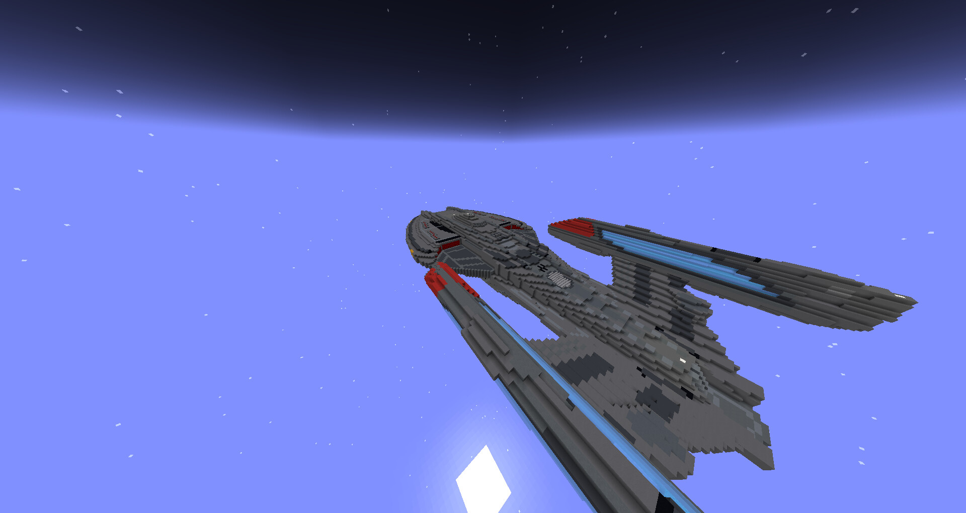 [Star Trek] Inquiry-Class Cruiser (mozzie scale?) Minecraft Map