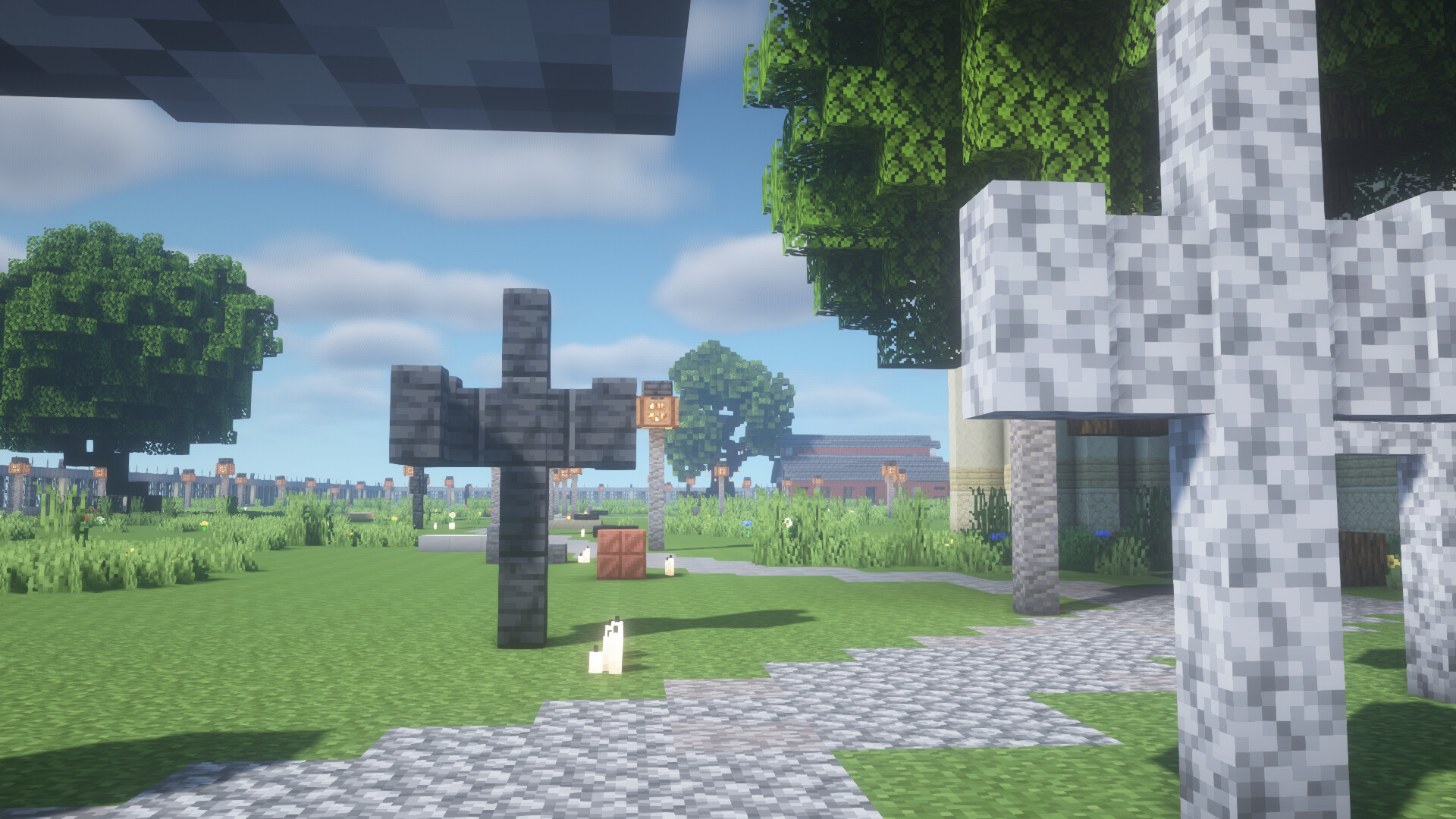 Green Hills Cemetery Minecraft Map