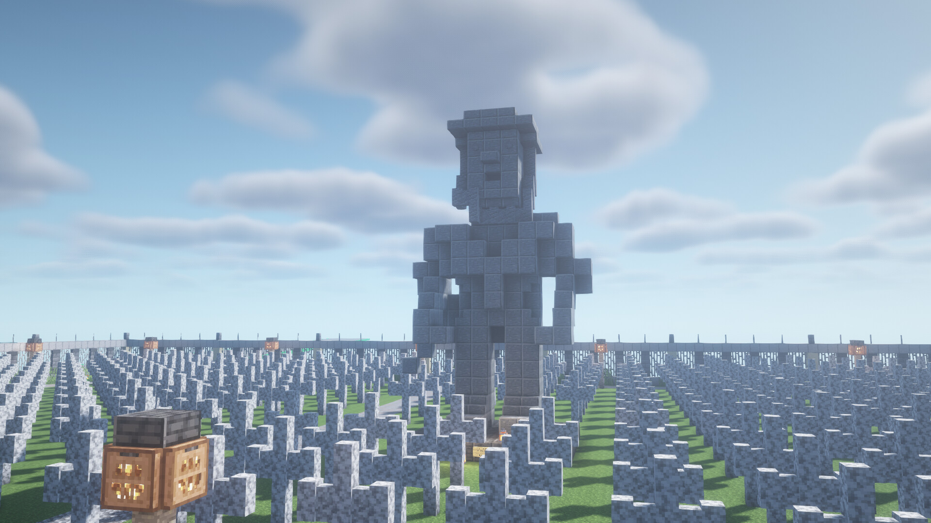 Green Hills Cemetery Minecraft Map