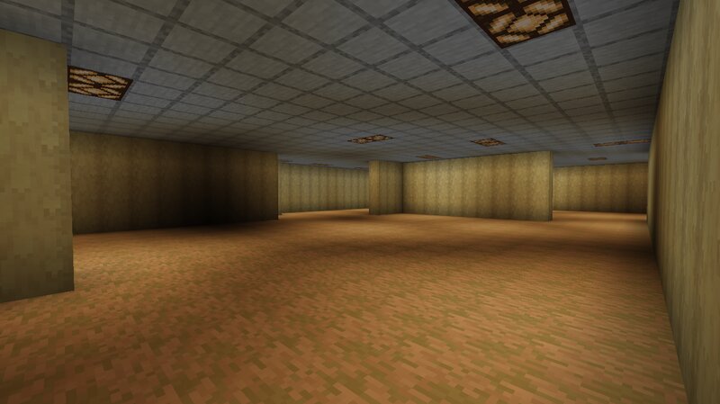 B A C K R O O M S . R O A M Minecraft Map