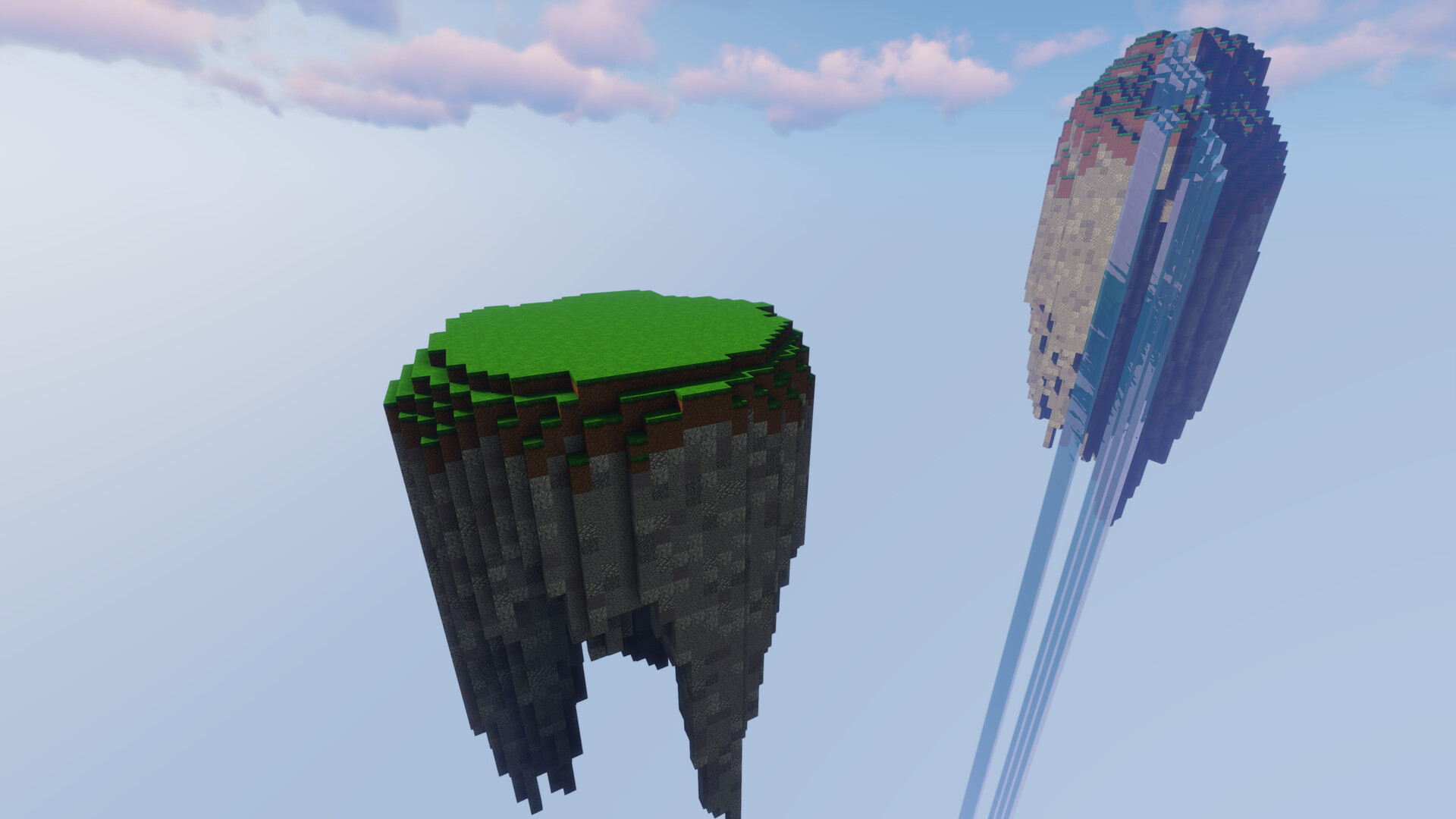 Small Floating Islands Minecraft Map