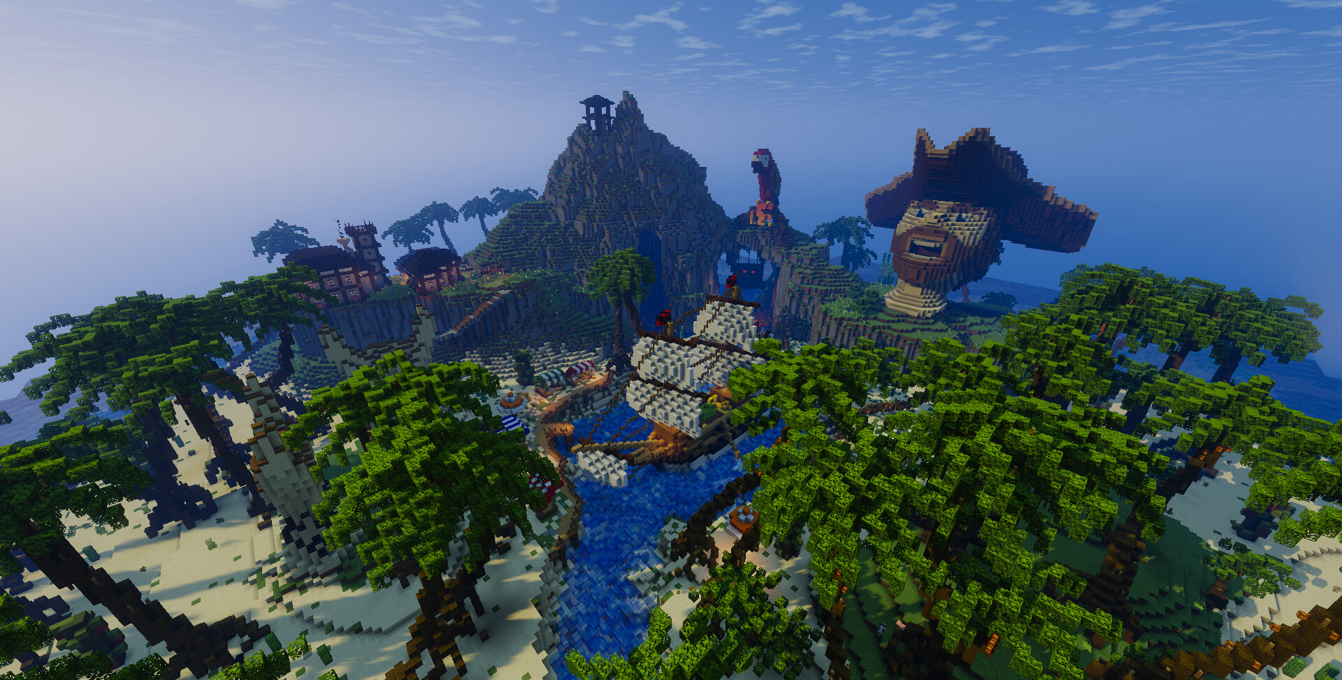 Hub/Lobby Pirate 1.16.5 and + [Free] Minecraft Map