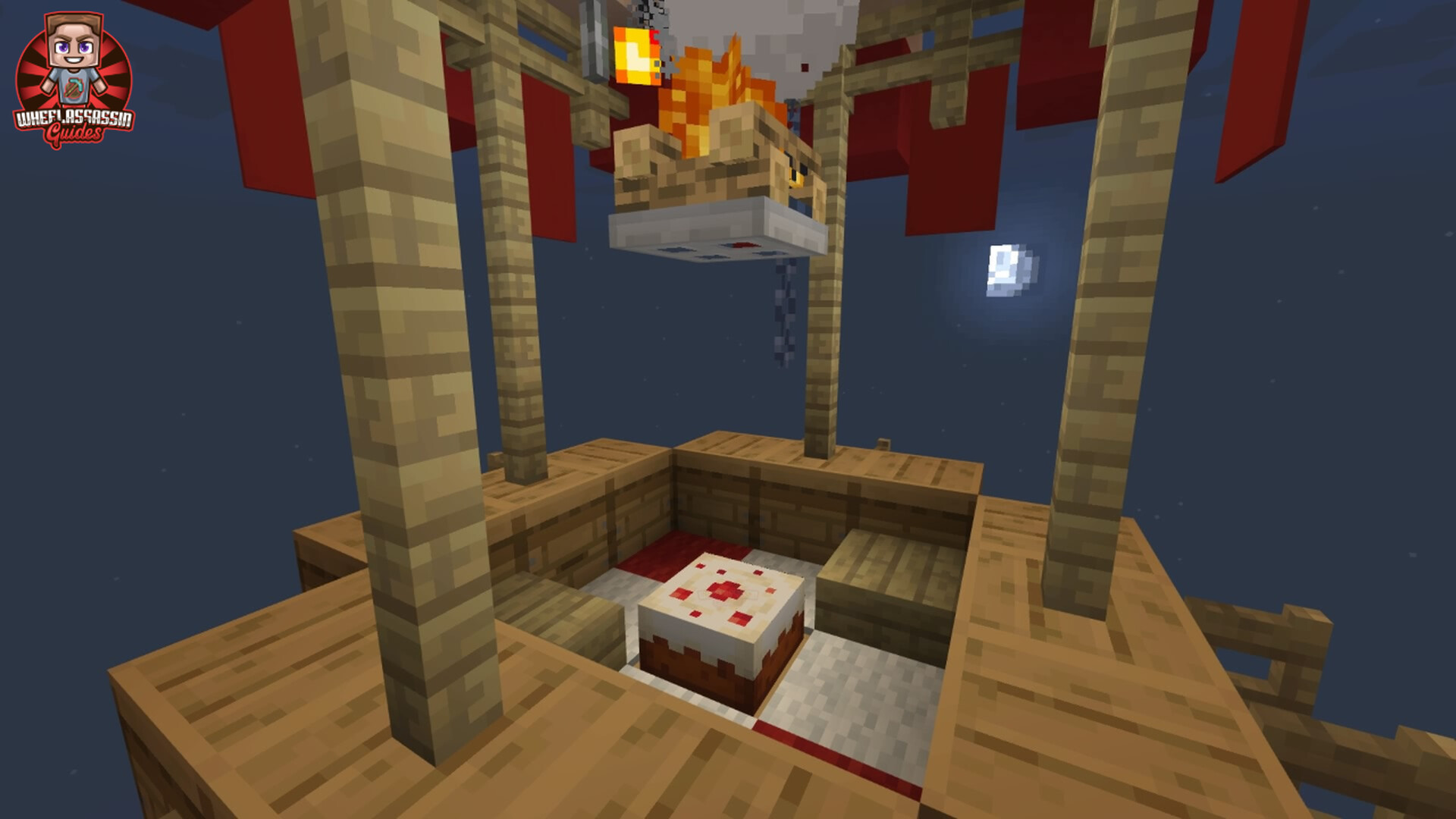 A Heart Shaped Hot Air Balloon in Minecraft!! Valentine's Day Build ...