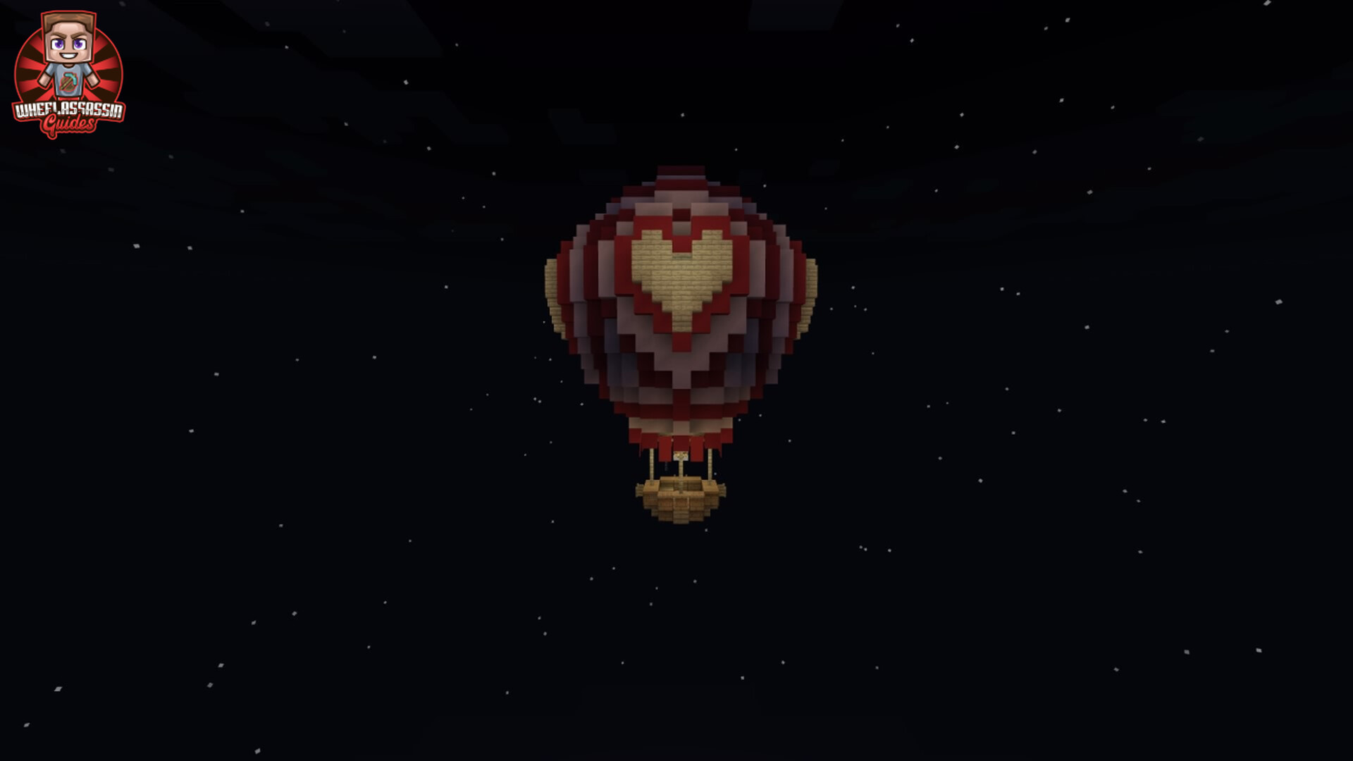 A Heart Shaped Hot Air Balloon in Minecraft!! Valentine's Day Build ...