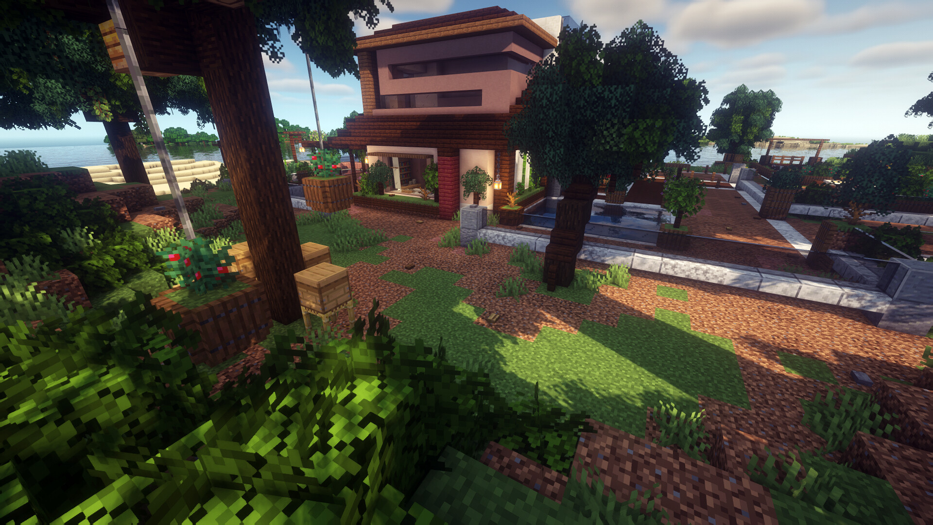 Contemporary Survival House (1.19.2 Vanilla) Minecraft Map