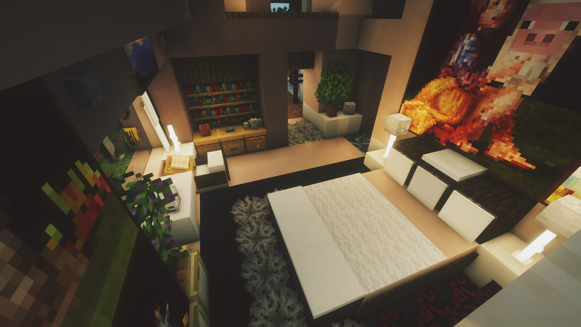 Contemporary Survival House (1.19.2 Vanilla) Minecraft Map