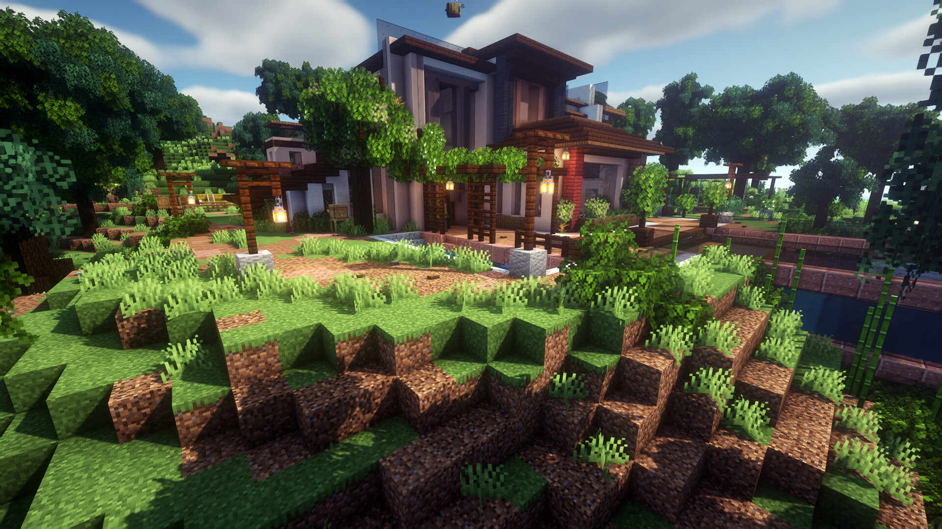 Contemporary Survival House (1.19.2 Vanilla) Minecraft Map