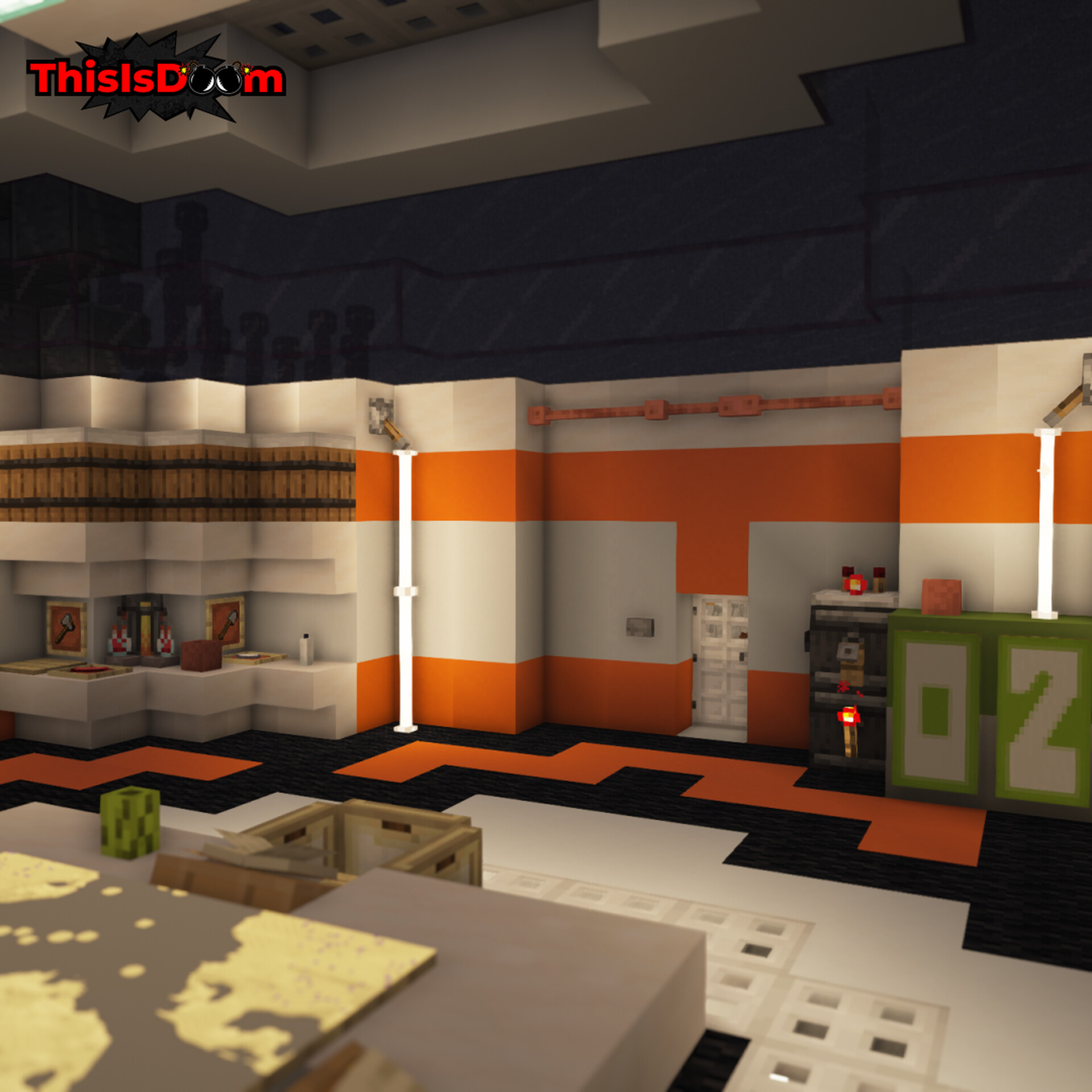 Lunar Base (Build and Litematic) Minecraft Map