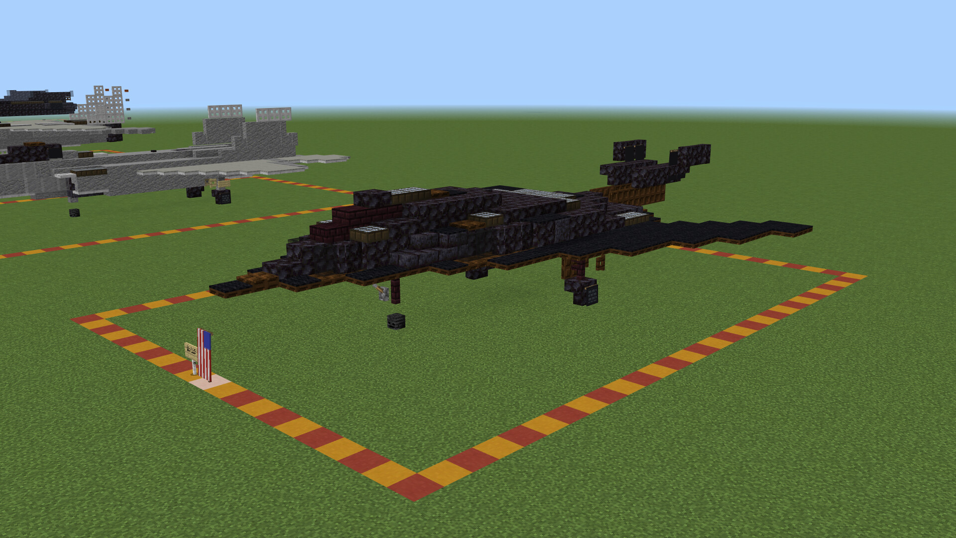 1.5:1 F117 Nighthawk Minecraft Map
