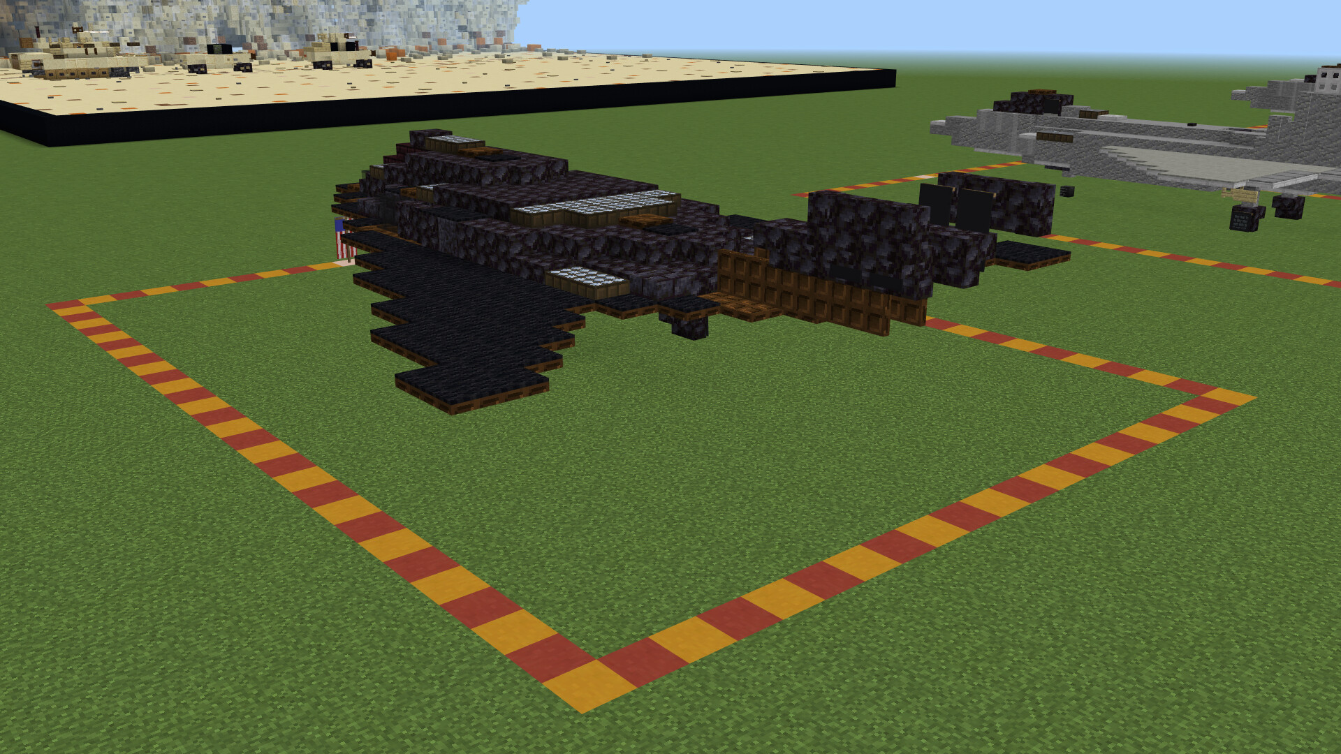 1.5:1 F117 Nighthawk Minecraft Map