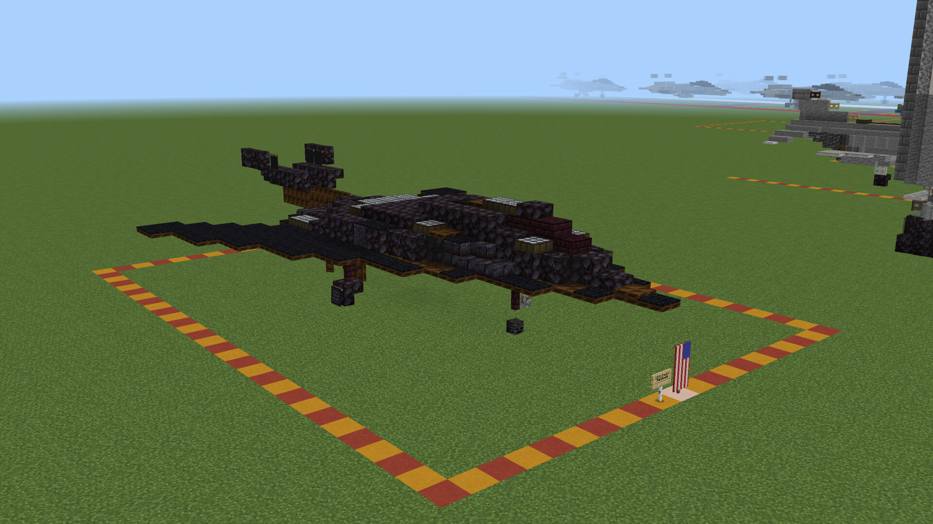 1.5:1 F117 Nighthawk Minecraft Map