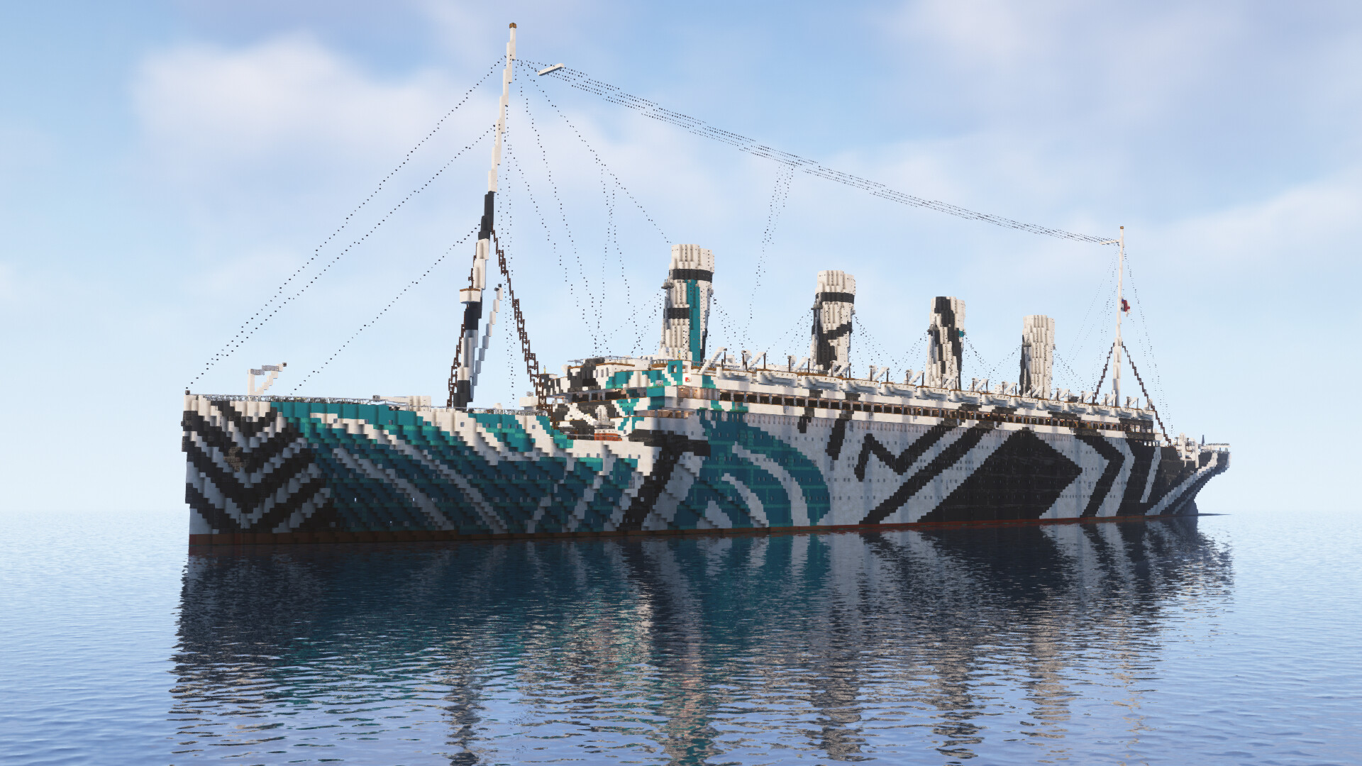 HMT Olympic 1918 (Exterior Model) Minecraft Map