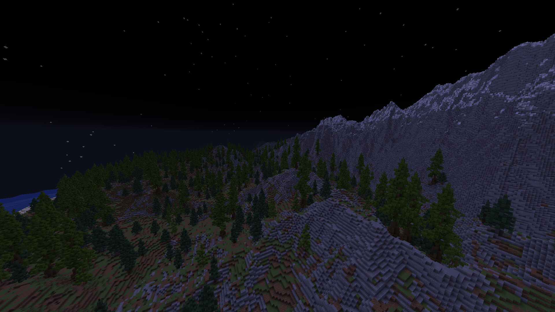 Mountain Range Minecraft Map