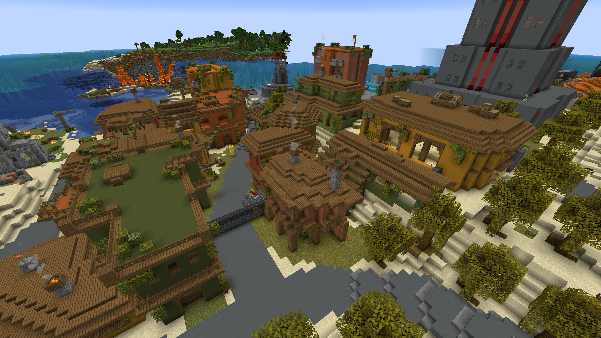 Somewhat cool minecraft city im building Minecraft Map