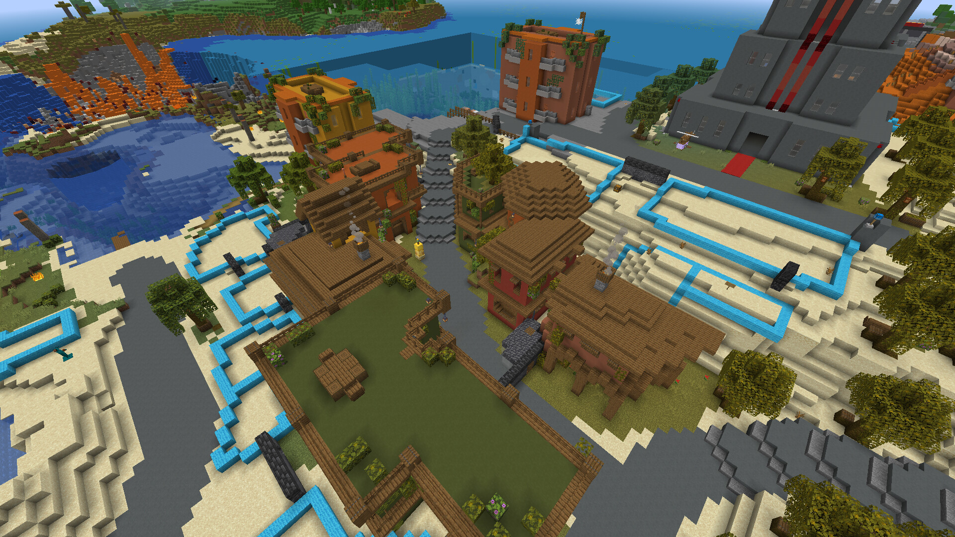 Somewhat cool minecraft city im building Minecraft Map