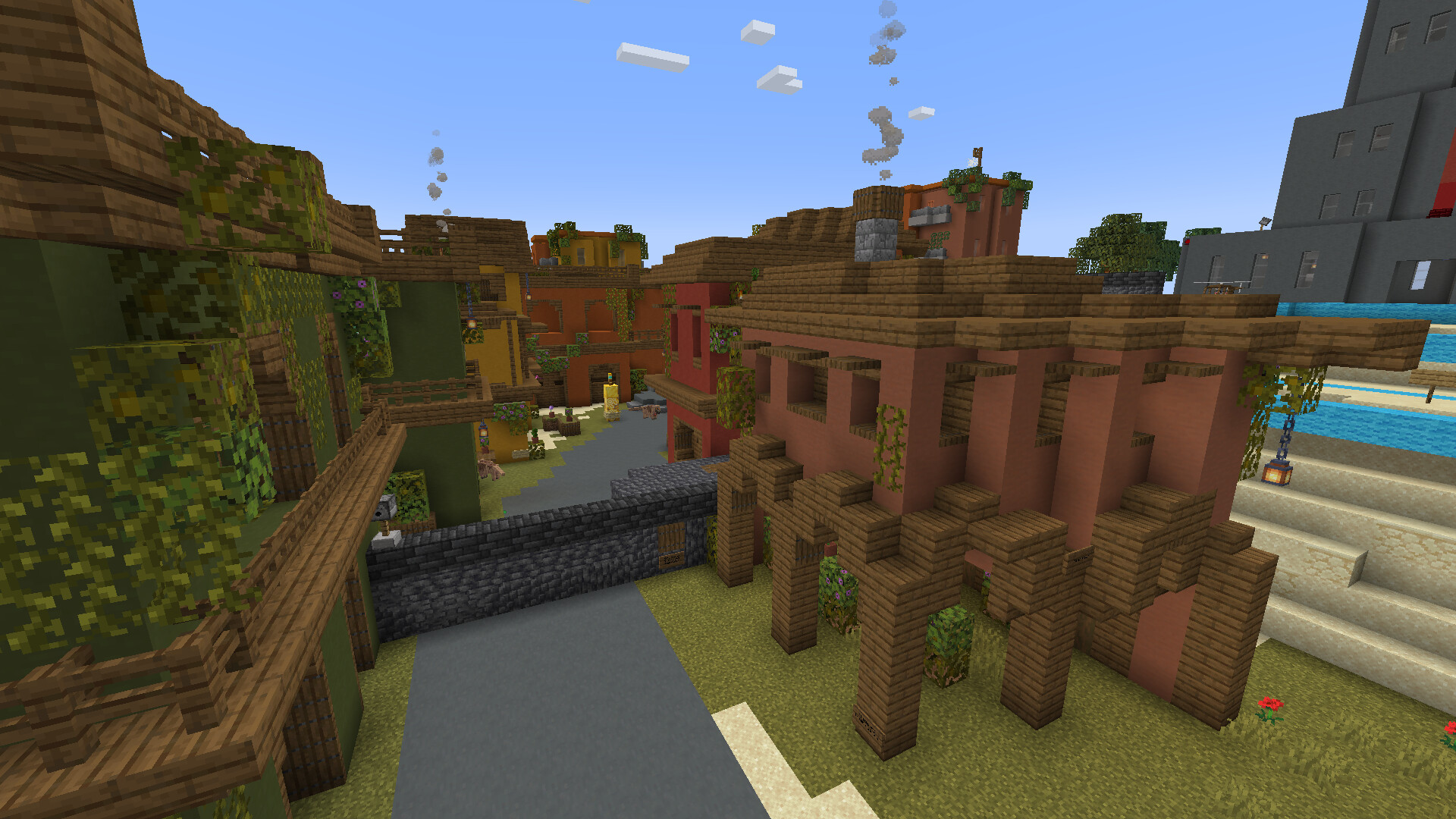 Somewhat cool minecraft city im building Minecraft Map