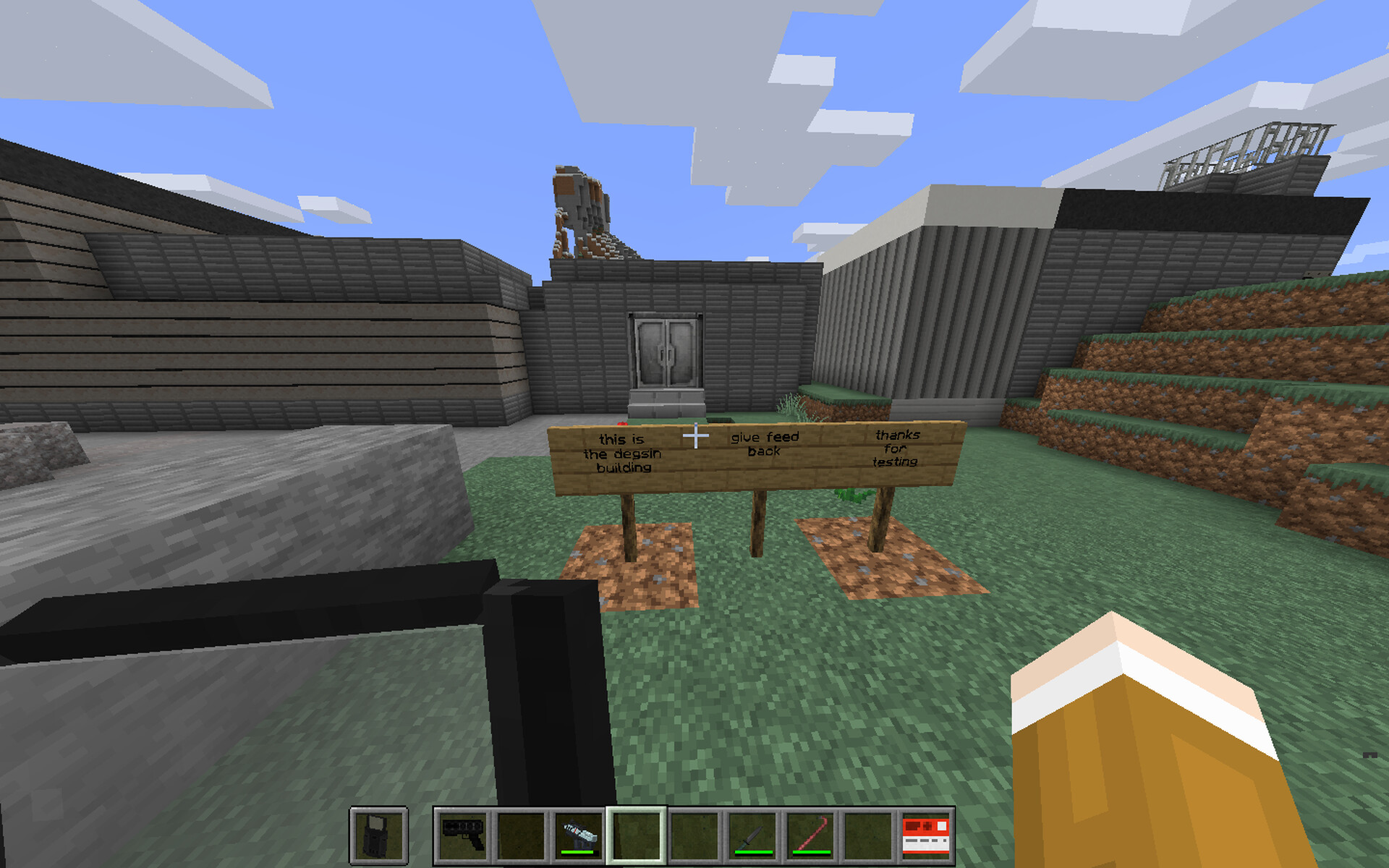 SCP AREA-Omega concept test Minecraft Map