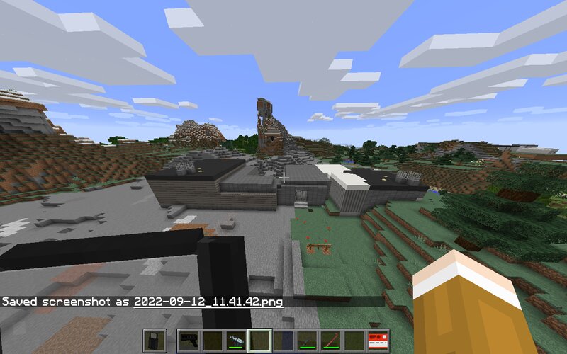 SCP AREA-Omega concept test Minecraft Map