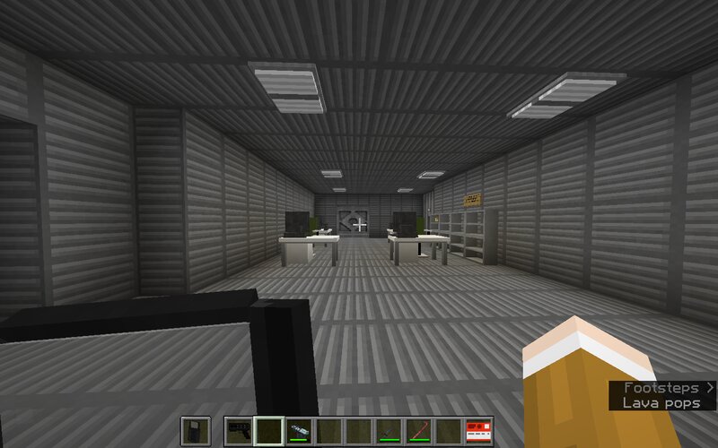 SCP AREA-Omega concept test Minecraft Map