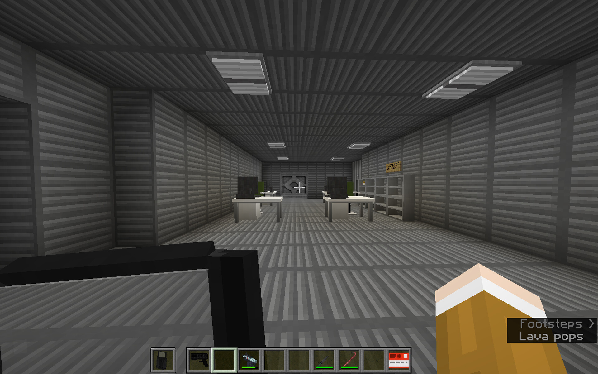 SCP AREA-Omega concept test Minecraft Map