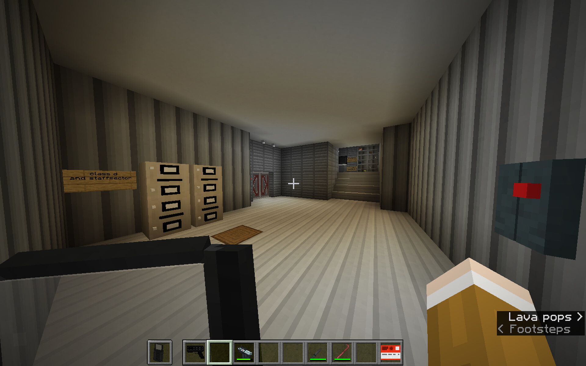 SCP AREA-Omega concept test Minecraft Map