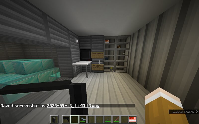 SCP AREA-Omega concept test Minecraft Map