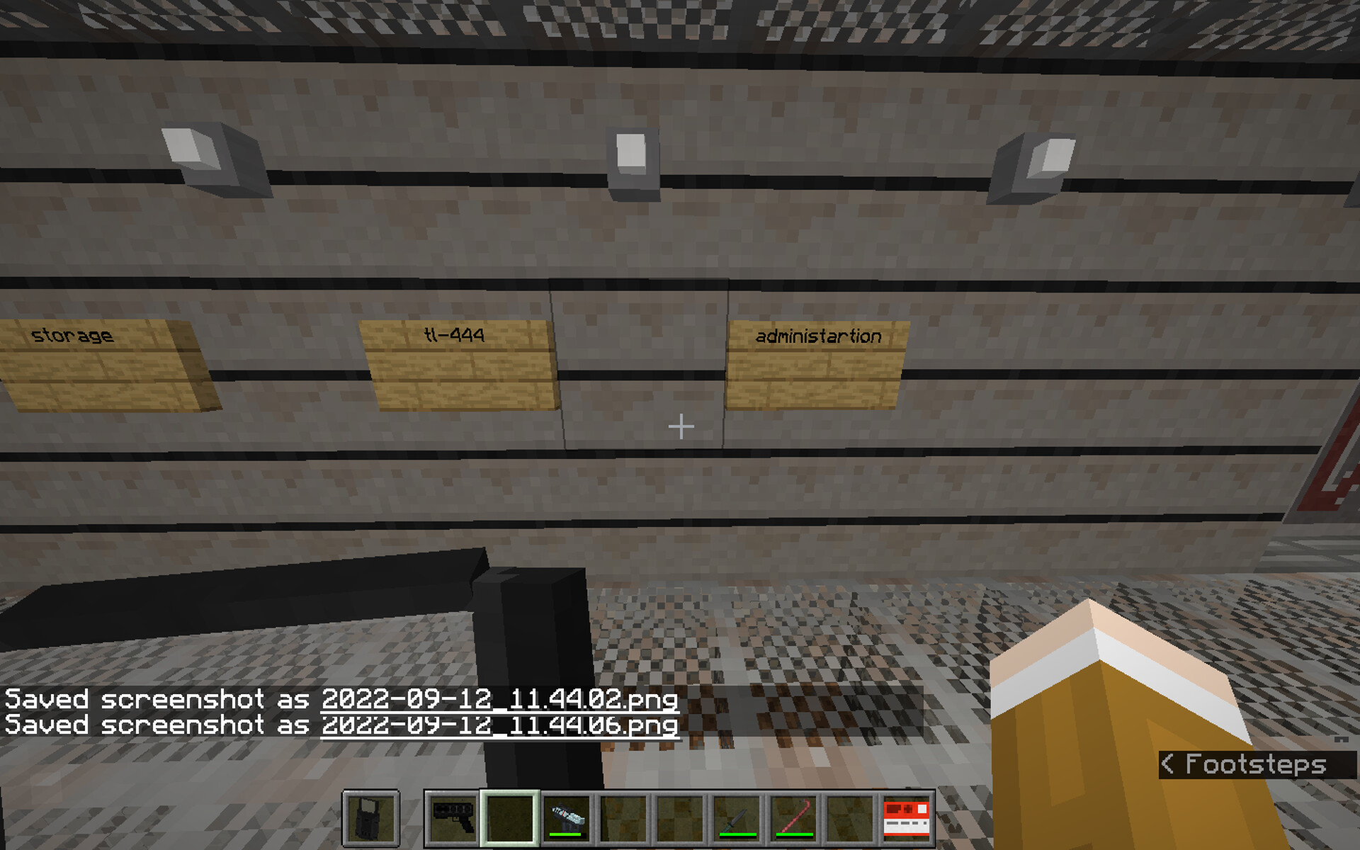 SCP AREA-Omega concept test Minecraft Map