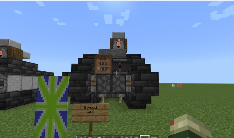 tanks of the villager civilization Minecraft Map