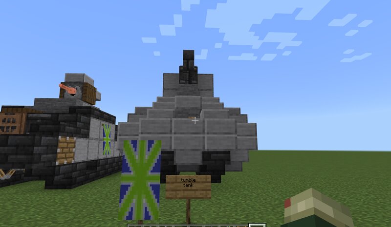 tanks of the villager civilization Minecraft Map