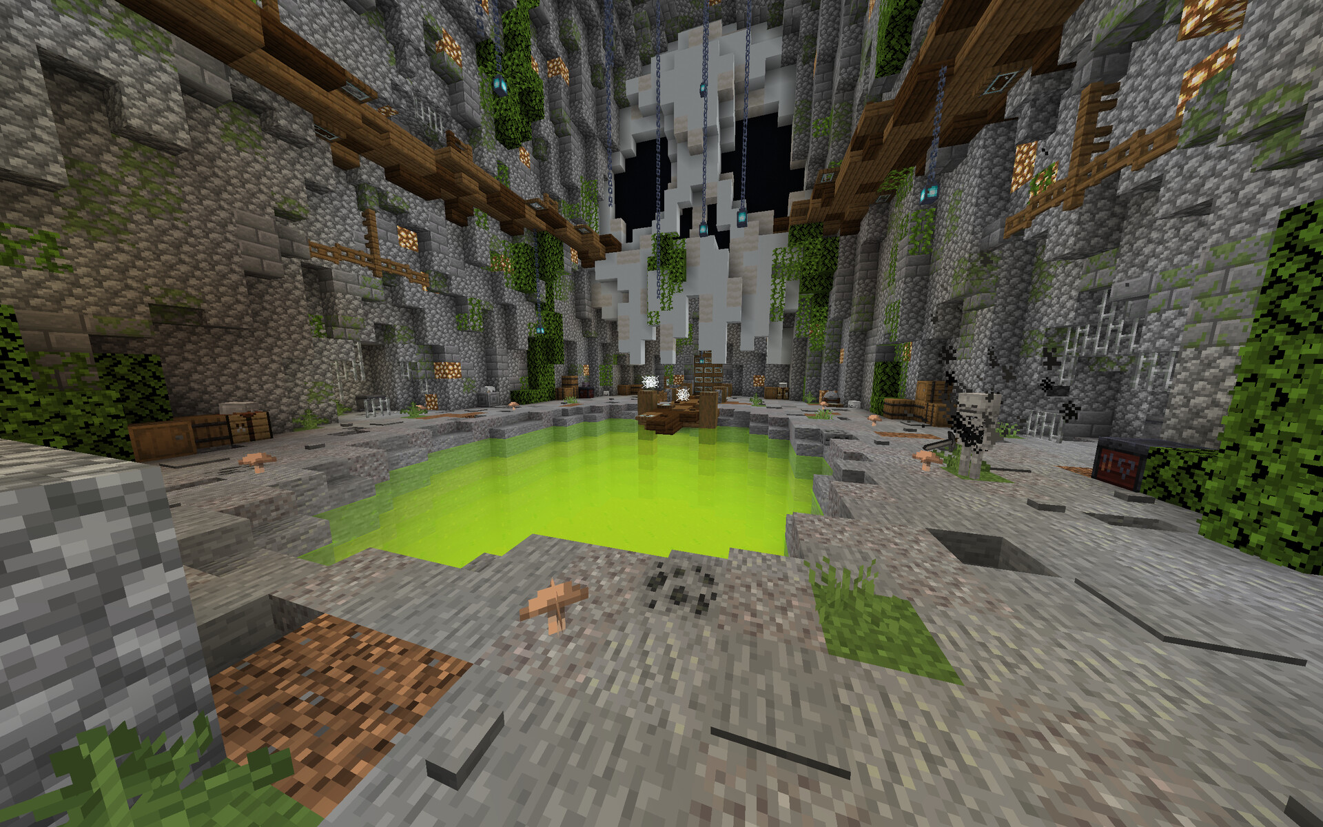 Skeleton Shelter - Dungeon Adventure [Playable] Minecraft Map