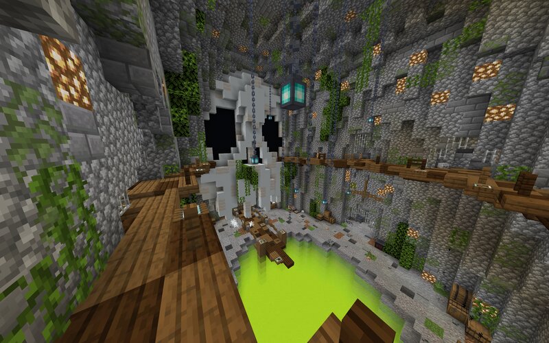 Skeleton Shelter - Dungeon Adventure [Playable] Minecraft Map