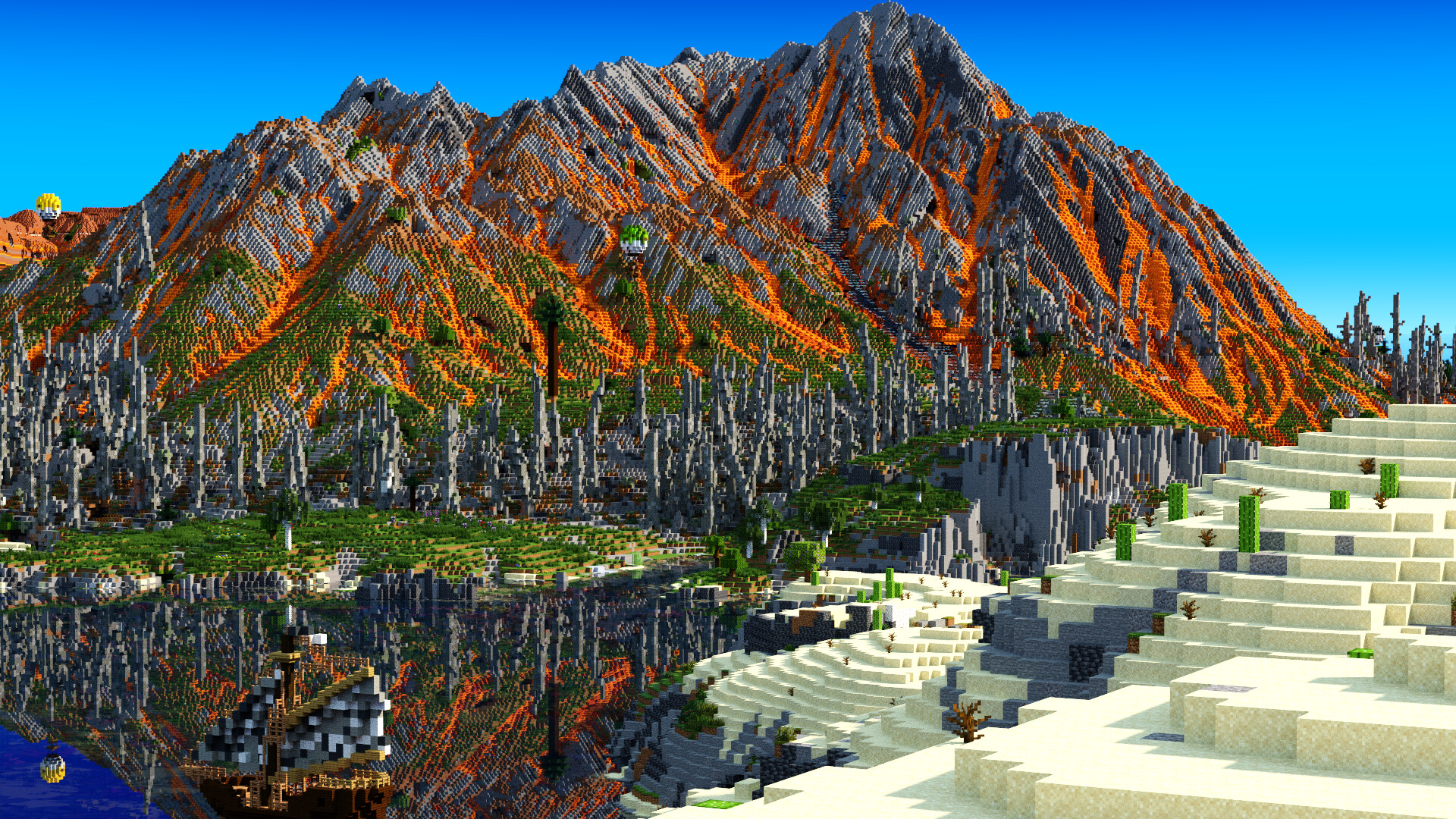 Harontor - 3k, Large Civilizations World, 9 Islands [1.19+ Download ...