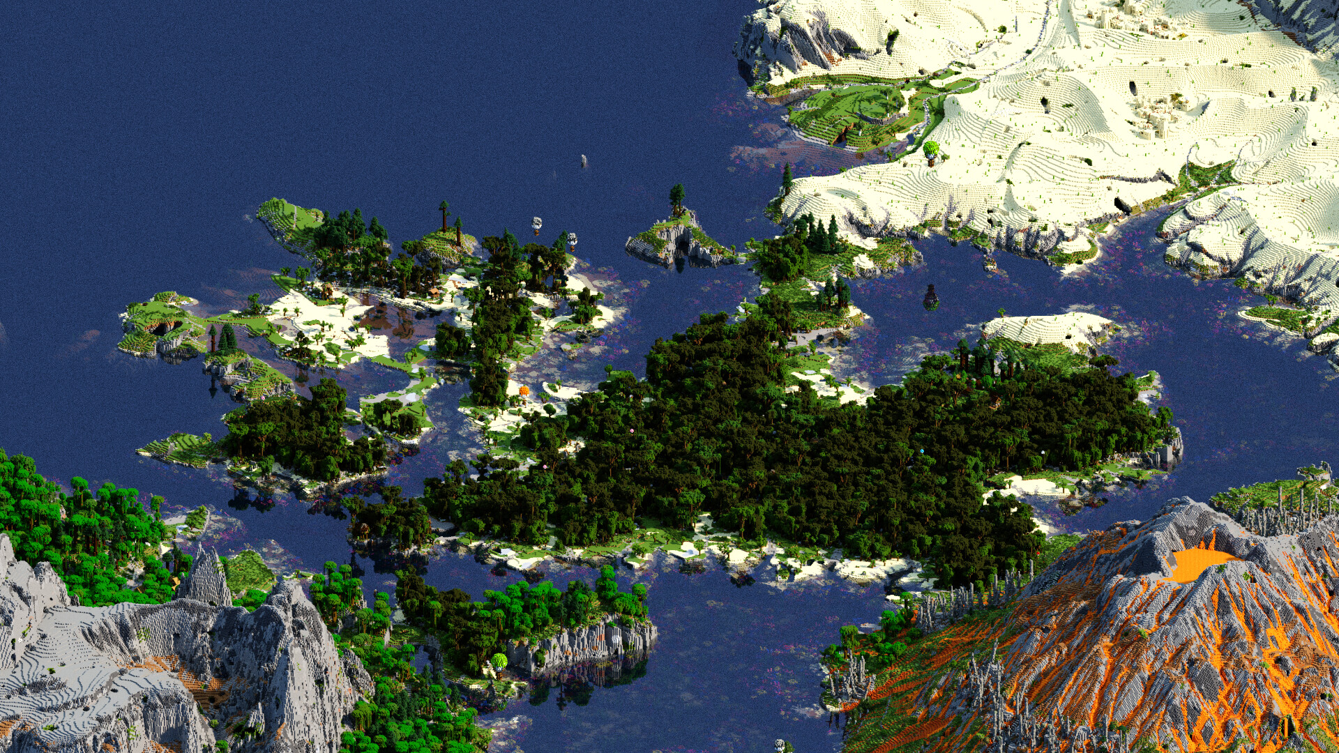 Harontor - 3k, Large Civilizations World, 9 Islands [1.19+ Download ...