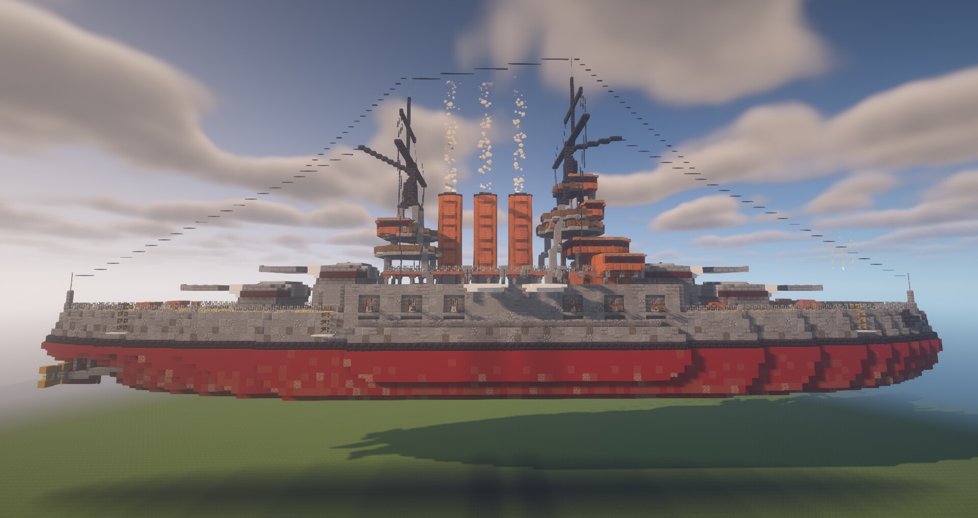 Red Baron Fictional Dreadnought [movecraft compatiple] Minecraft Map