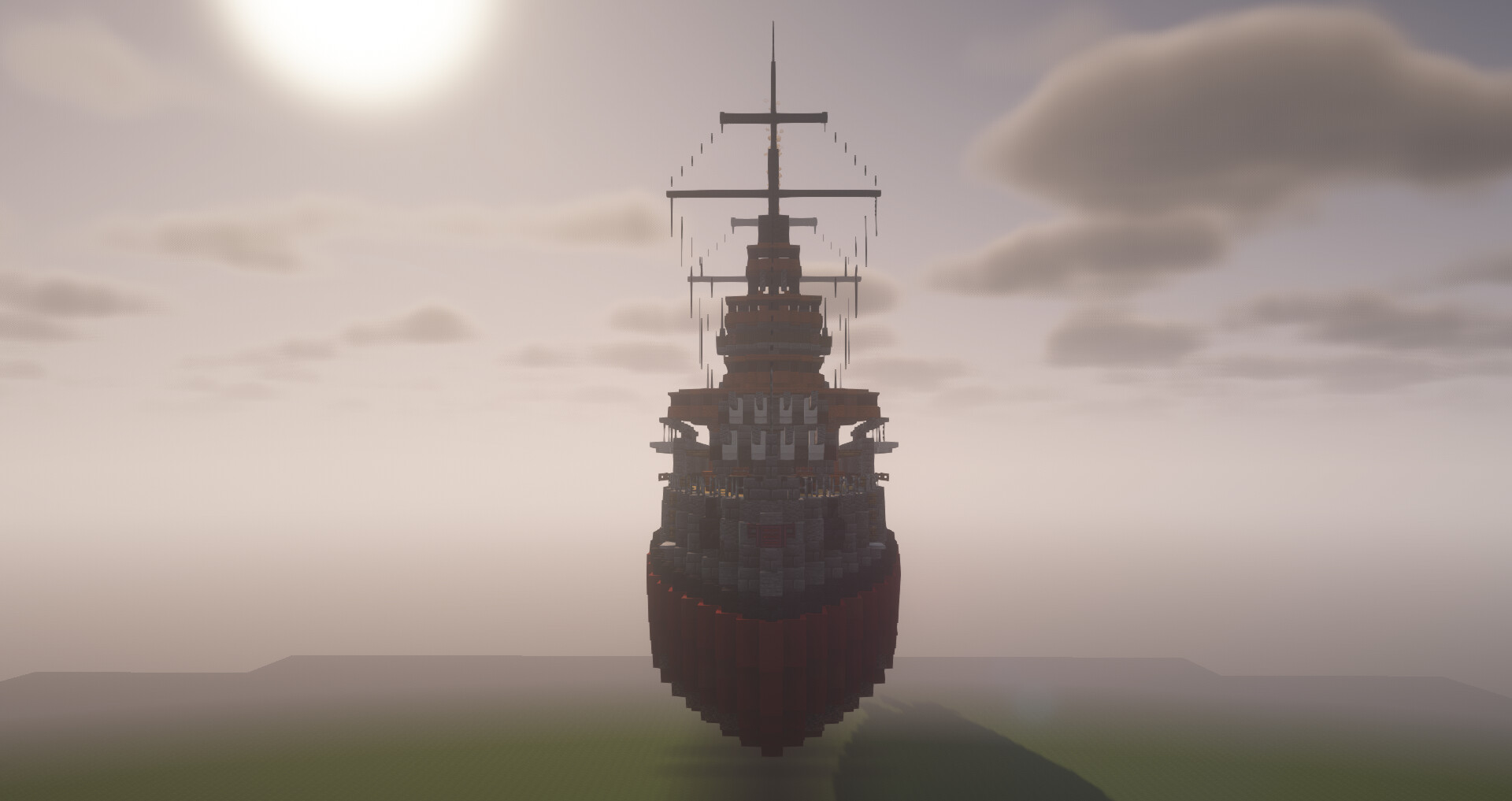 Red Baron Fictional Dreadnought [movecraft compatiple] Minecraft Map