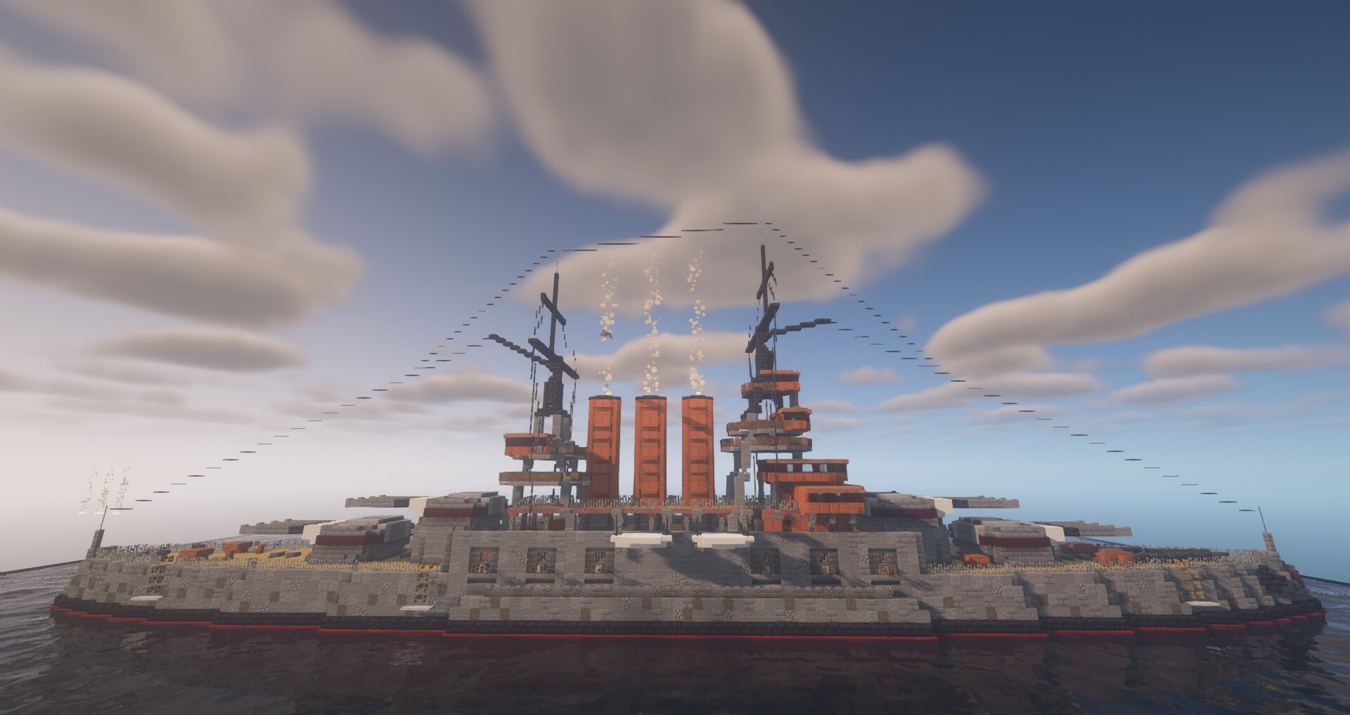 Red Baron Fictional Dreadnought [movecraft compatiple] Minecraft Map