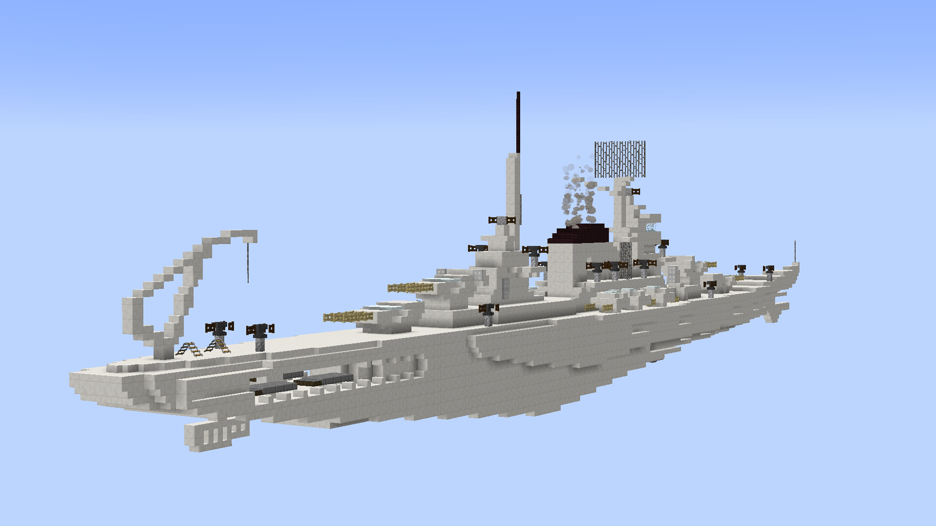 Star Warship Zaō Minecraft Map