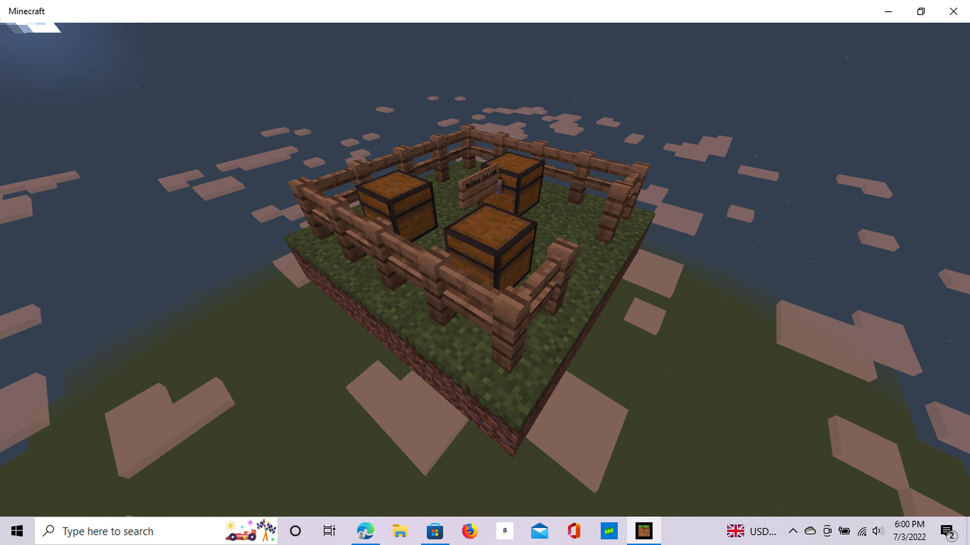 Diamond SkyBlock Minecraft Map