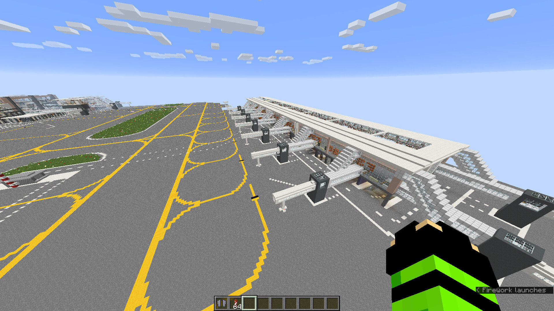 Giant Airport Minecraft Map