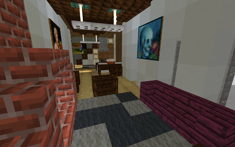 Mid-Century Modern Minecraft Map