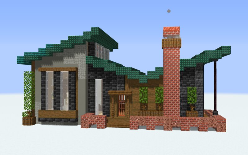 Mid-Century Modern Minecraft Map