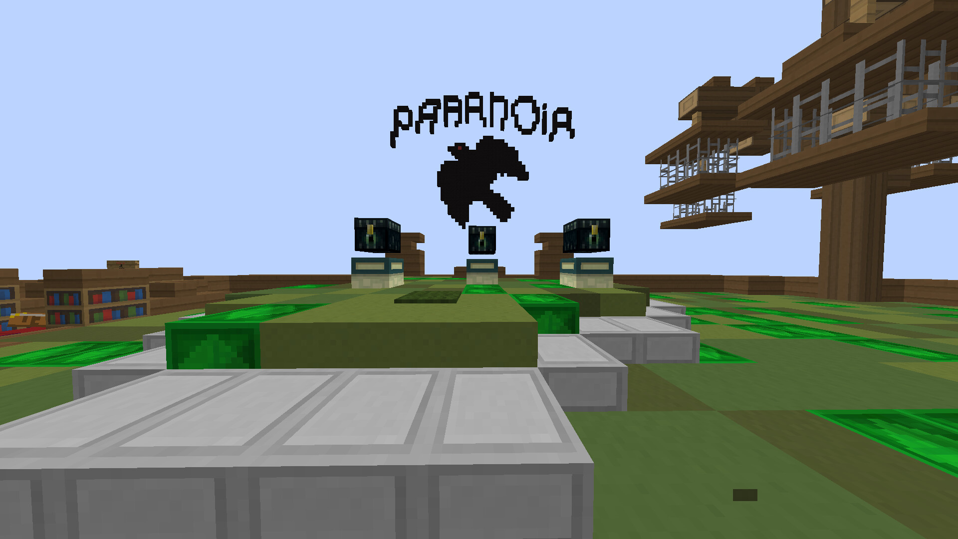 Very good skypvp map for very good FPS Minecraft Map