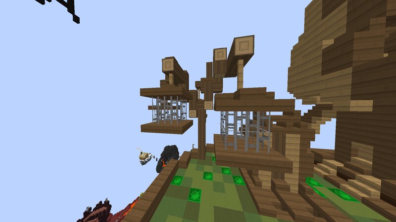 Very good skypvp map for very good FPS Minecraft Map